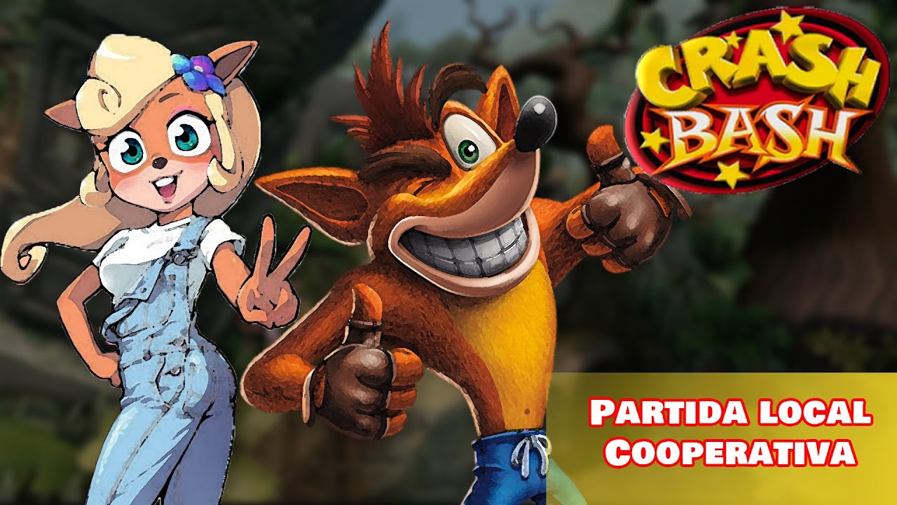 Crash Bash - Ps1 - Partida local en equipo - YouTube