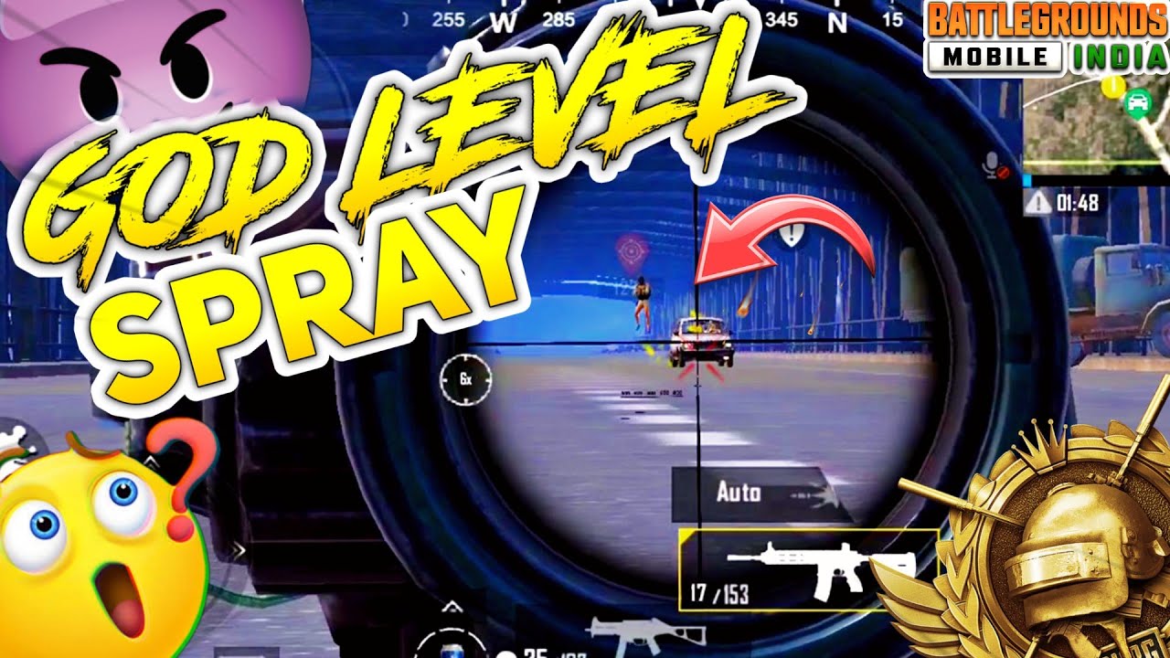 God Level Spray in Bgmi??-Bgmi Full and Funny Gameplay||S.S.GAMING YT ...