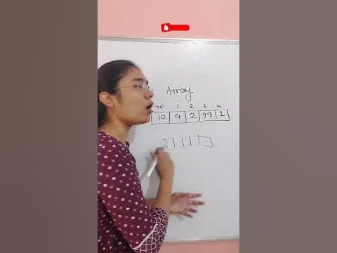 What is an Array data structure | Array Data Structure | what is Array #shorts - YouTube