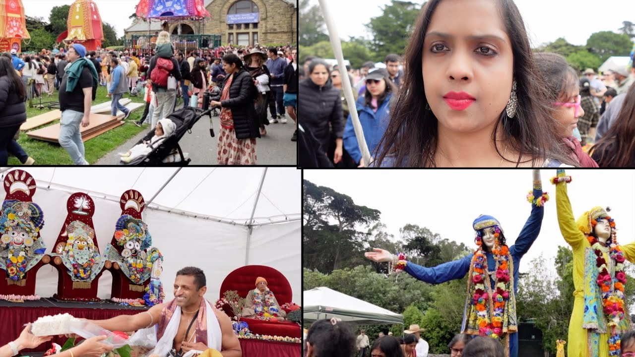 Rath Yatra At Golden Gate Park (SanFrancisco), Rath Yatra In California ...