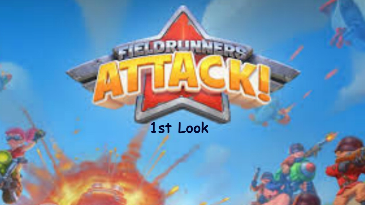 Fieldrunners Attack Lets play ep1 - YouTube