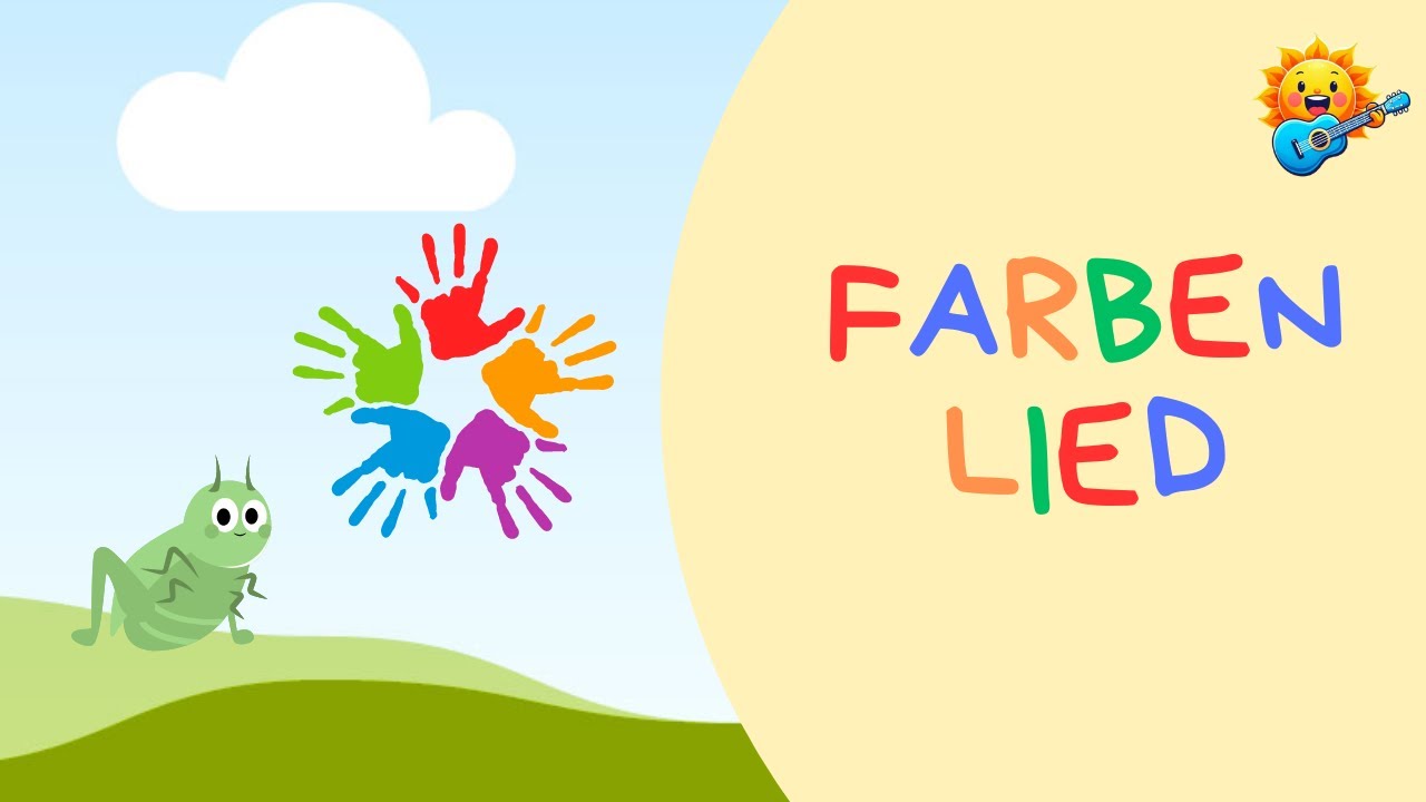 DAS FARBENLIED - Lerne Farben und sing Kinderlieder im Liederland - YouTube