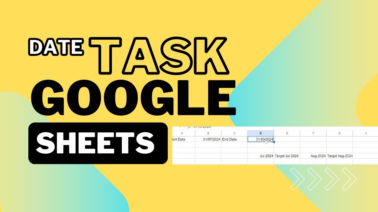Work with date in google sheet in hindi || google sheets tips and ...