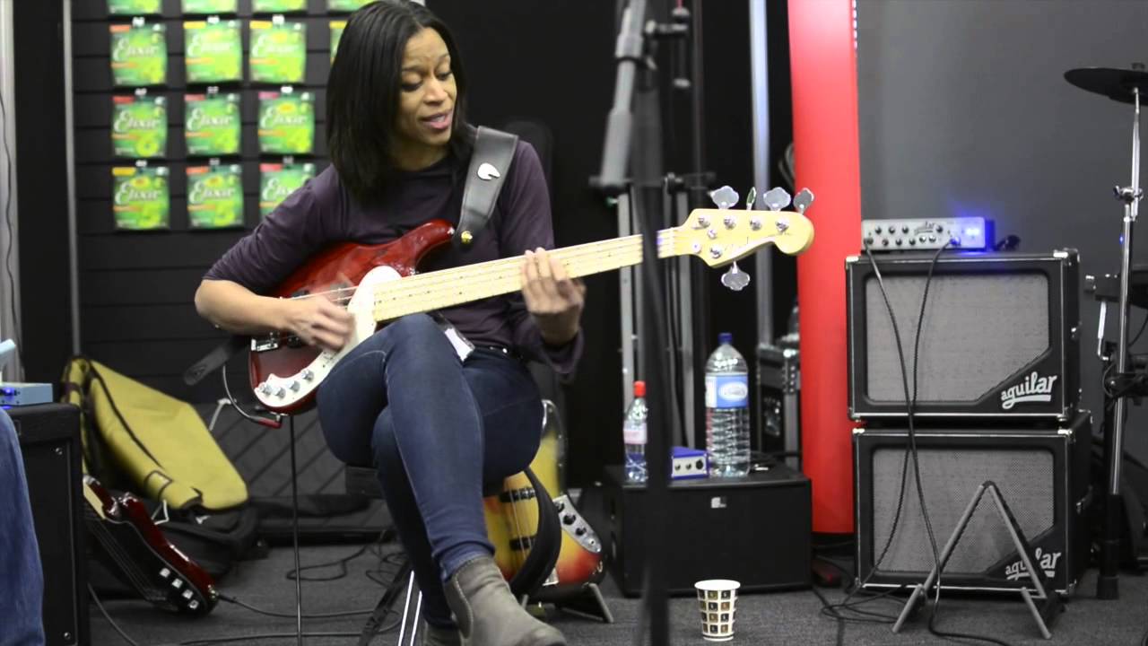 Yolanda Charles at the London bass show 2014 - YouTube