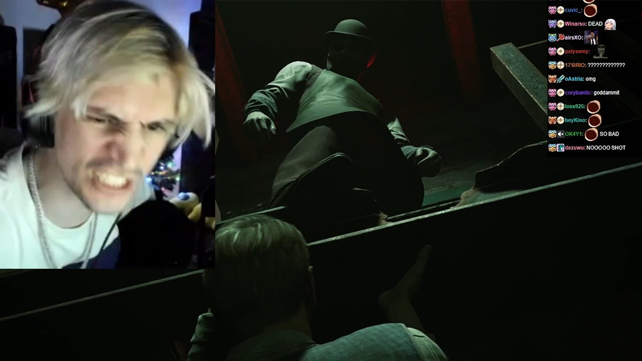 xQc fails an input in The Dark Pictures Anthology: The Devil in Me ...