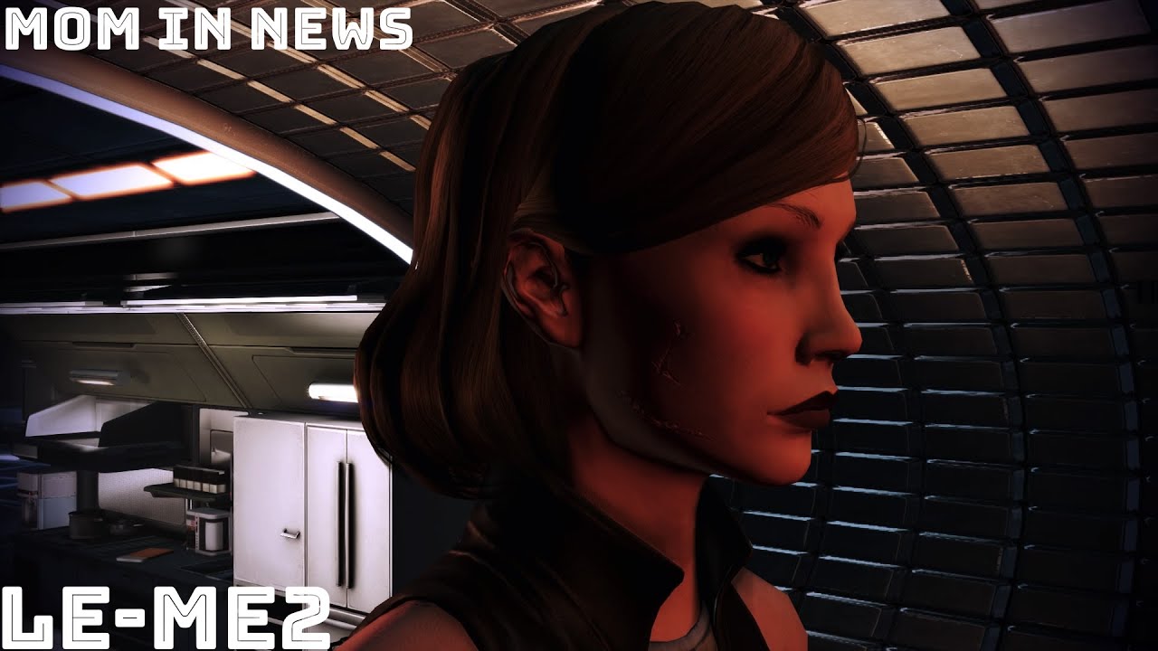 Mass Effect: Legendary Edition - Hannah Shepard in the news - YouTube