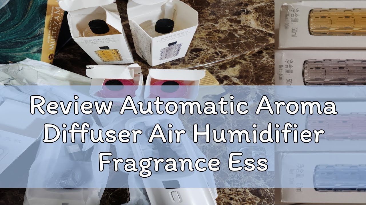 Review Automatic Aroma Diffuser Air Humidifier Fragrance Essential Oil ...