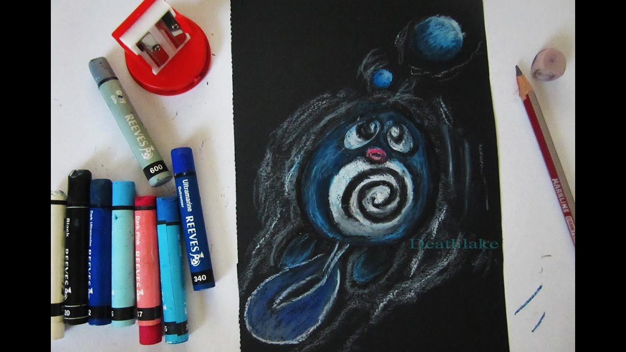 Poliwag pokemon go speed drawing fan art - YouTube