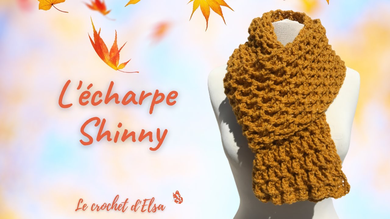 Comment faire une écharpe au crochet avec un point relief - L'écharpe ...