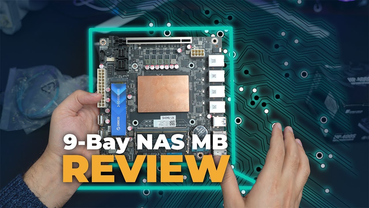 Unboxing & Review of a 9-Bay NAS Motherboard from AliExpress! - YouTube
