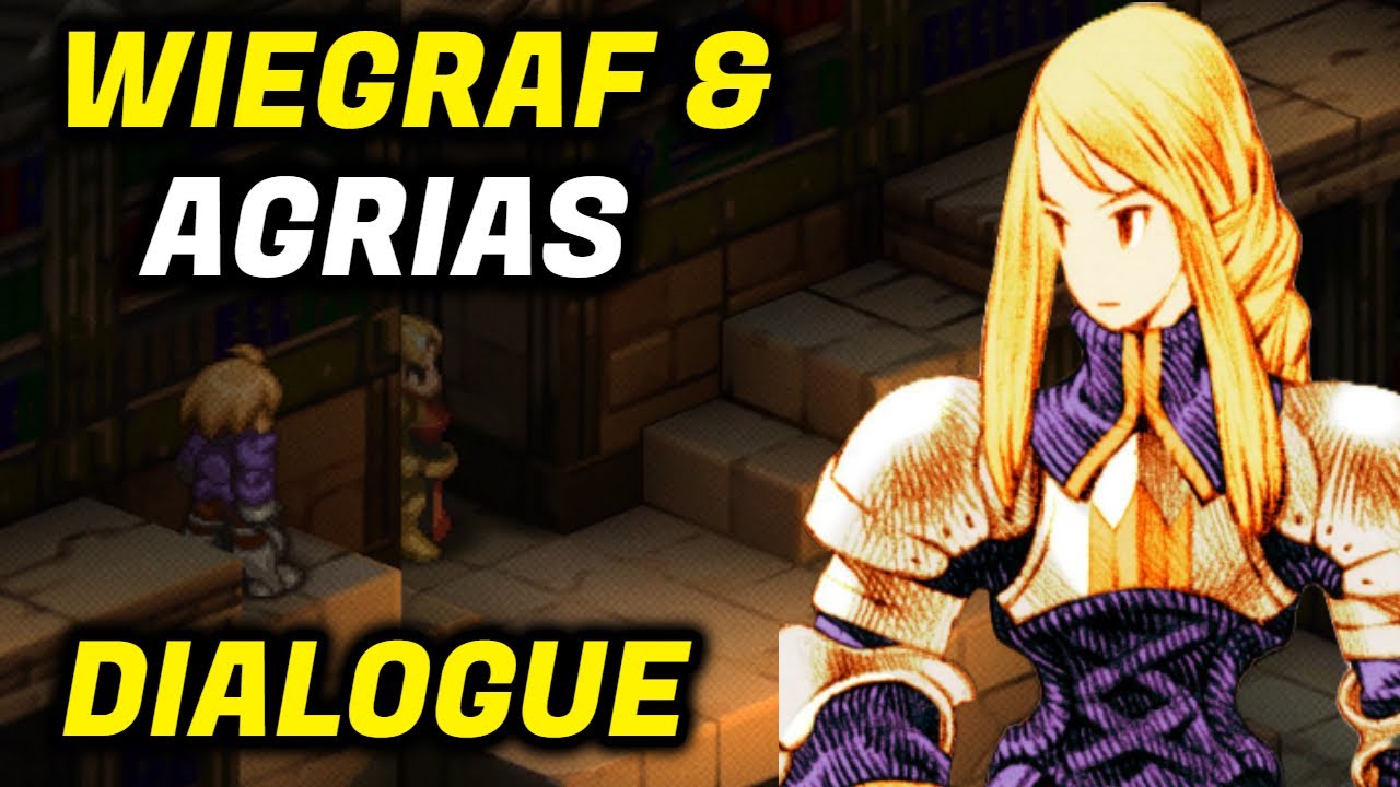 Final Fantasy Tactics The Ivalice Chronicles Wiegraf Meets Agrias - YouTube