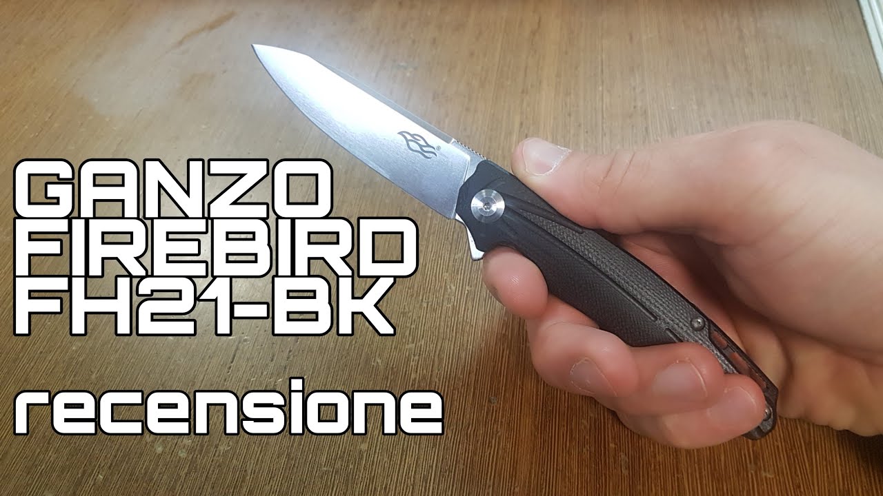 Ganzo Firebird FH21-BK recensione - YouTube