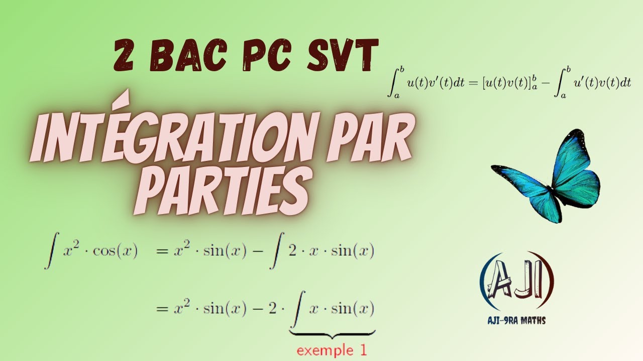#Intégration_par_parties #exemple 1 - YouTube