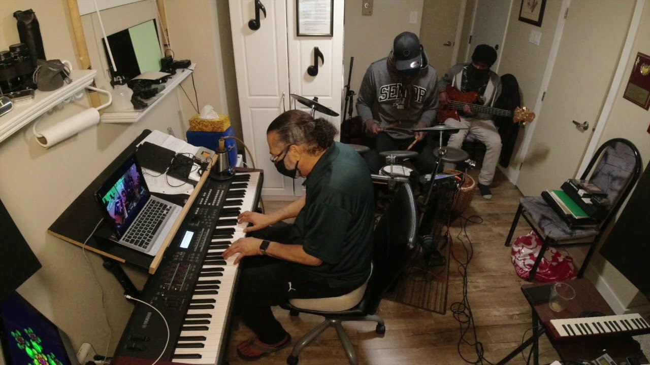 Bruce Skerritt playing All Bruised with Andrew Stewart and Larnell ...