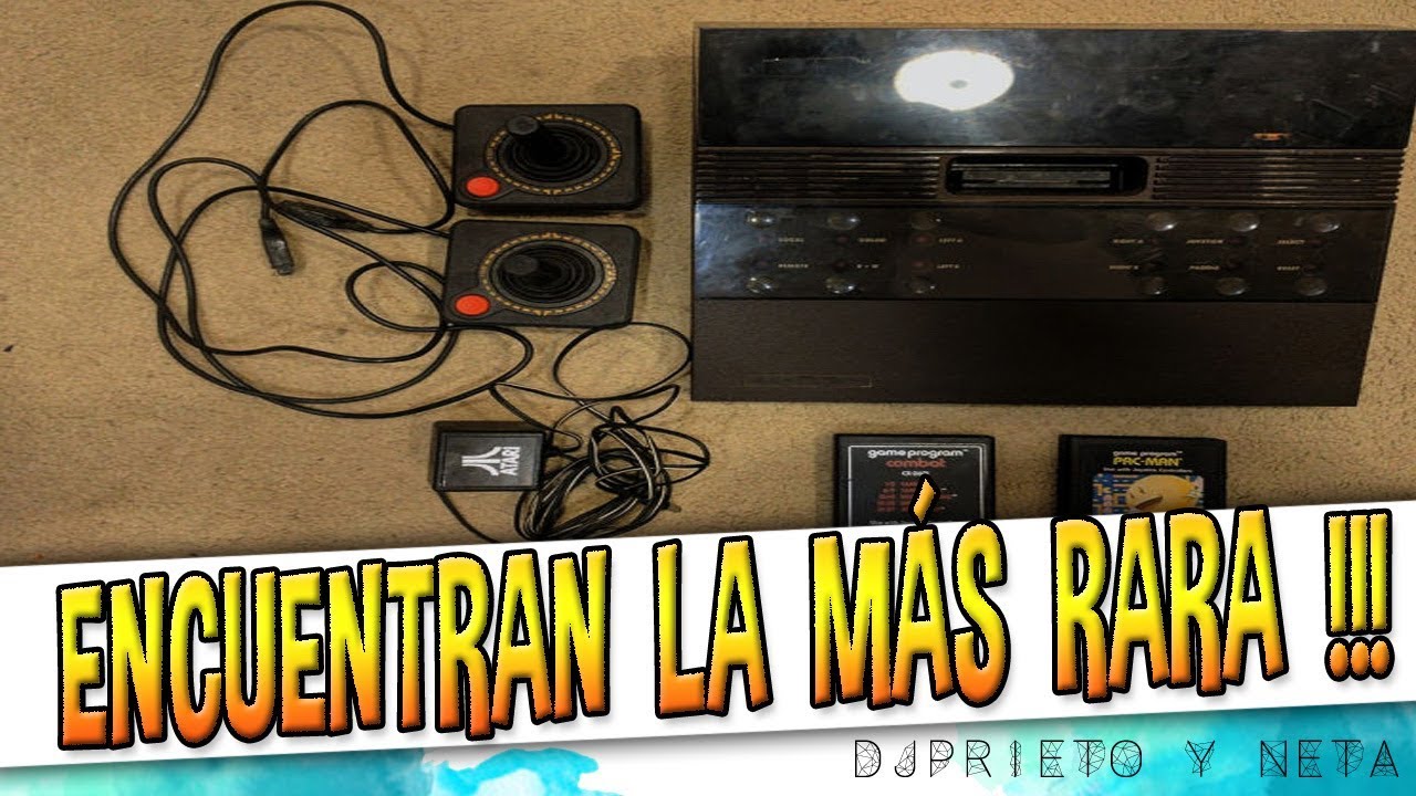 LA ATARI MÁS RARA JAMÁS VENDIDA | Encuentran un prototipo de Atari 2700 ...
