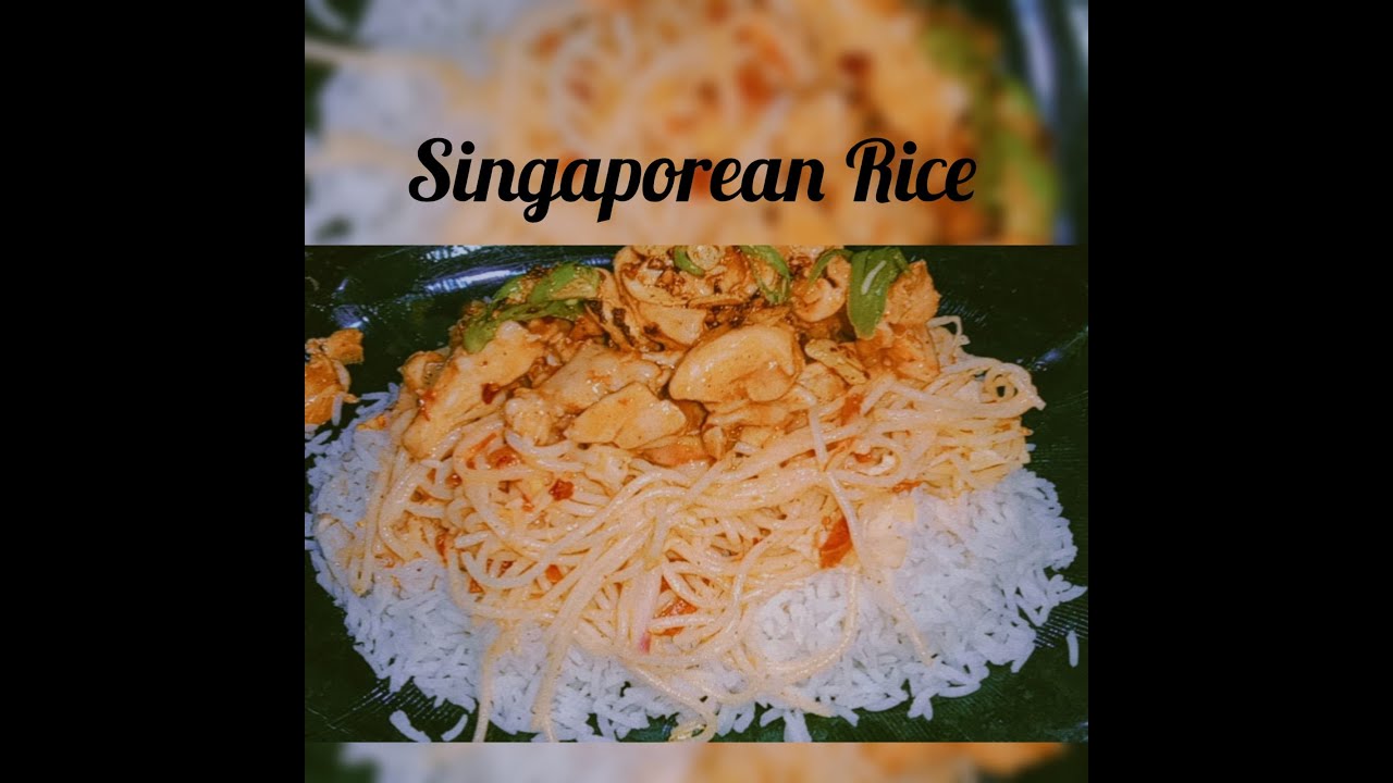 Singaporean rice recipe - YouTube
