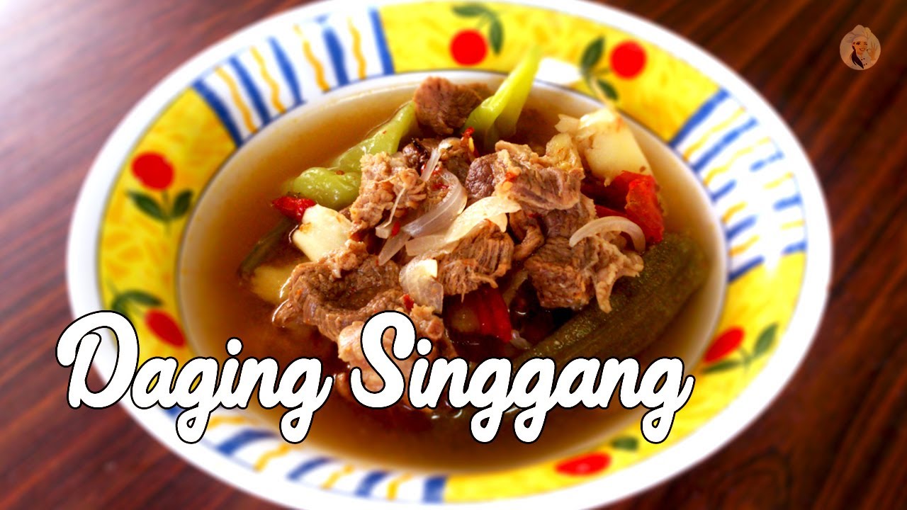 Daging Singgang Ala Kelate [Step By Step] - YouTube