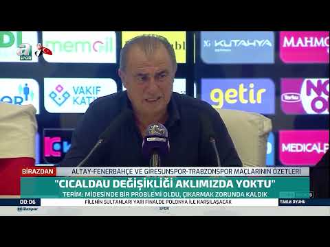 Fatih Terim'den Maç Sonu Transfer Açıklaması / Kasımpaşa 2 - 2 Galatasaray Basın Toplantısı