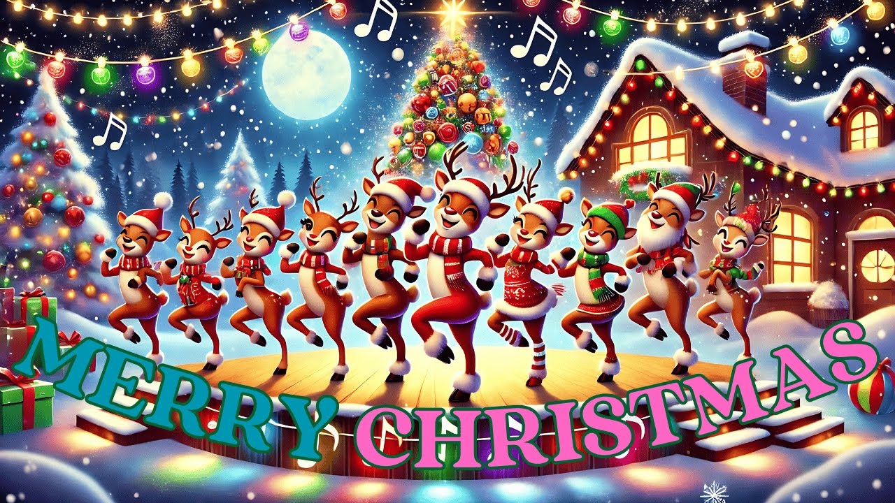 The Reindeer Boogie | A Fun and Festive Dance for Kids! - YouTube