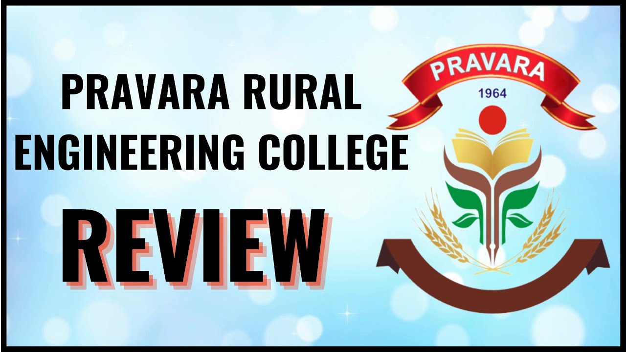 Prawara Rural Engineering College Review #collegetour #pravara - YouTube