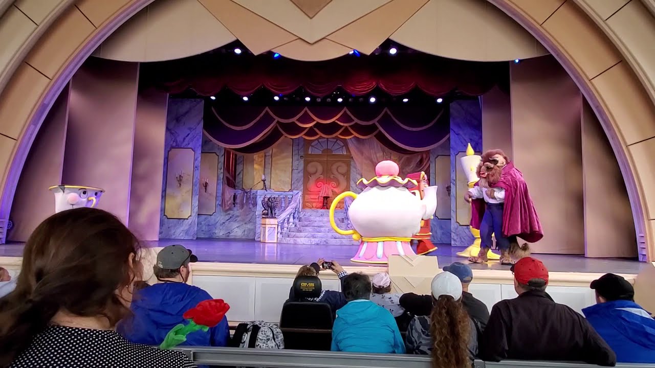 The Beauty & The Beast live on stage @ Disney World Hollywood Studios ...