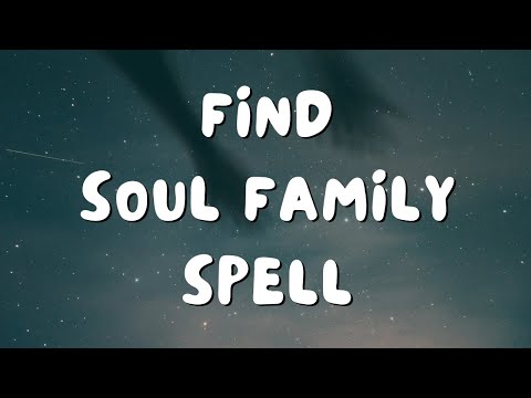 Find Soul Family Spell... Works... White Magic - YouTube