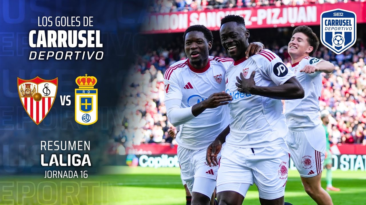 La victoria más holgada de la temporada para el Sevilla | Los goles del ...