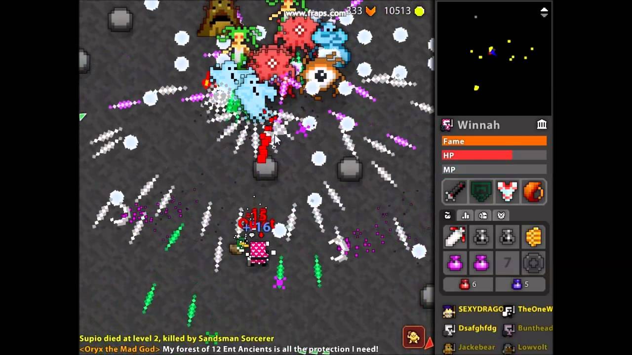 RotMG: Maxing Huntress 8/8! + Godlands with 90 Defense - YouTube