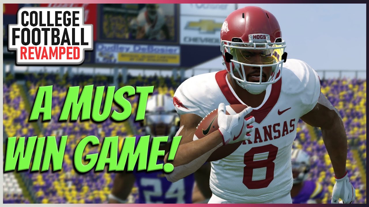 College Football Revamped | NCAA Football 14 | Arkansas Dynasty | Ep. 26 - YouTube
