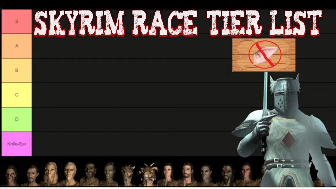 Skyrim Races List