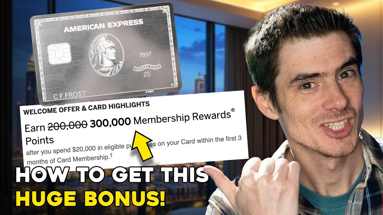 Amex Platinum Refresh - How to Get a 300k BONUS! - YouTube
