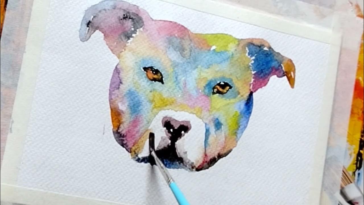 Animal Painting Tutorial Idea In watercolour ️💙 #youtubevideo - YouTube
