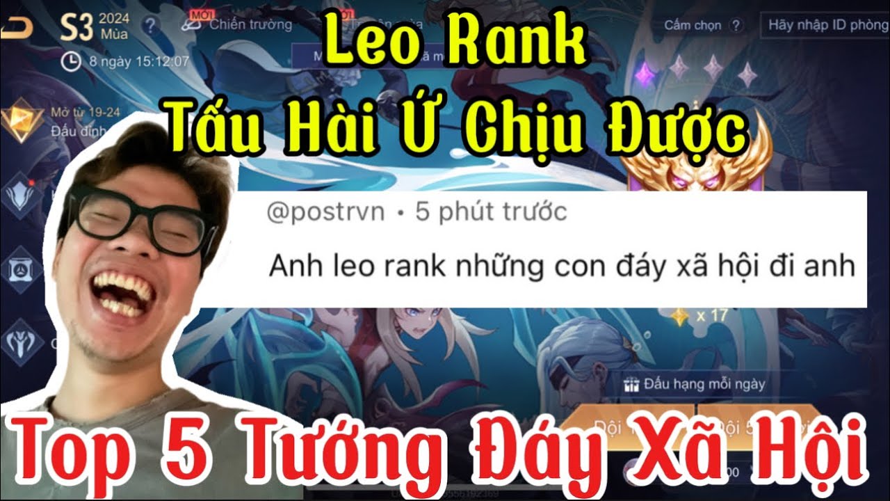 Leo Rank Bằng Tướng Đáy Xã Hội Cực Tấu Hề - YouTube