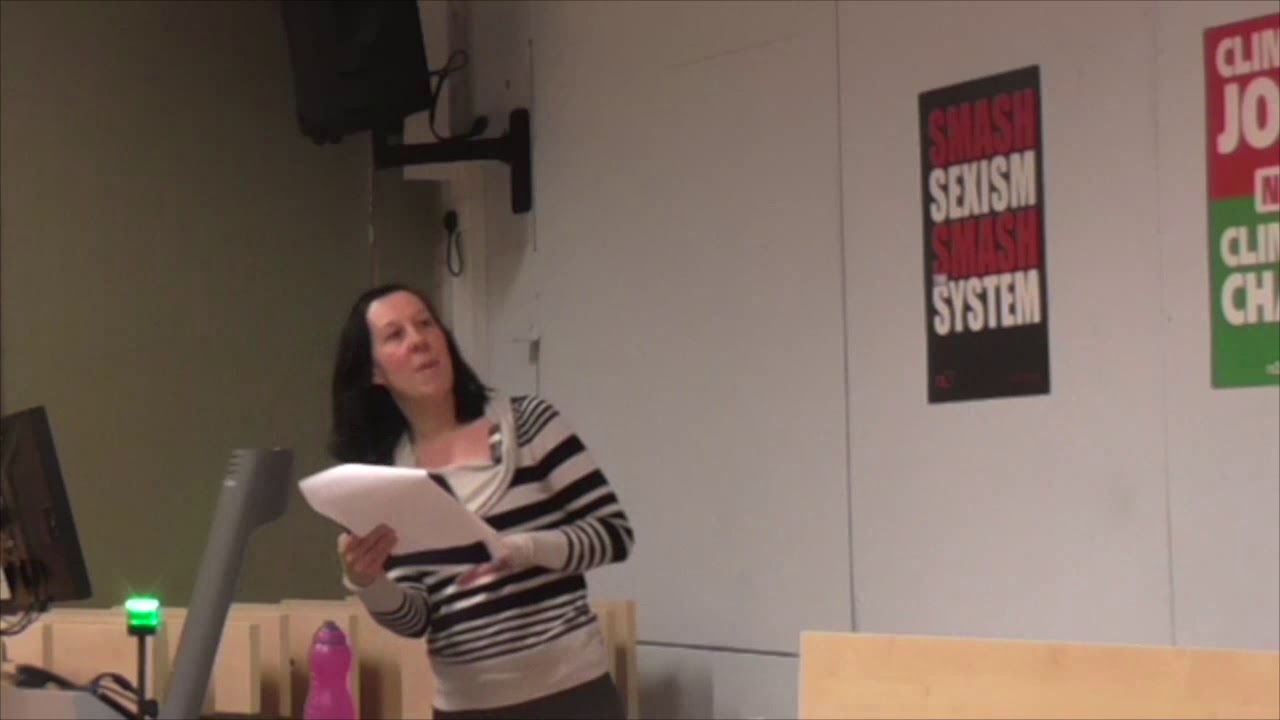 Hazel Graham at Endgames? Capitalism and the climate emergency - YouTube