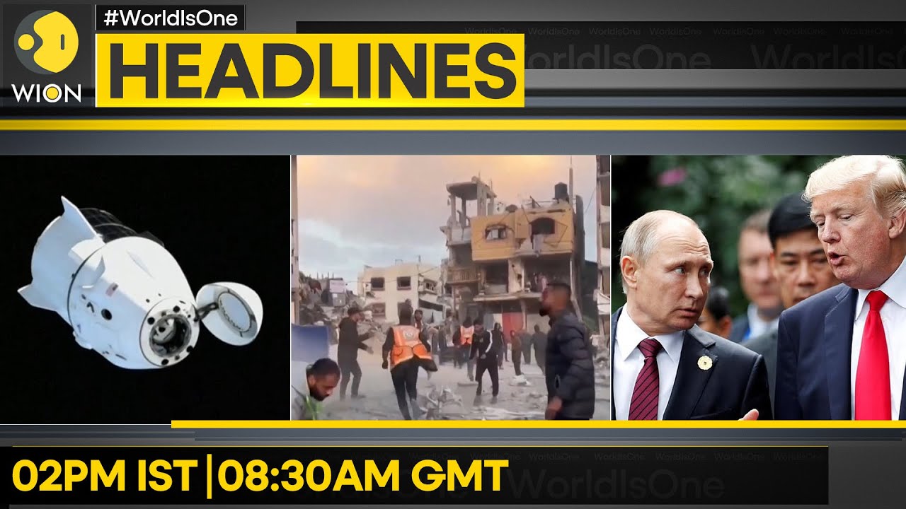 All Eyes On Trump-Putin Phone Call | NASA Astronauts Begin Trip Home ...