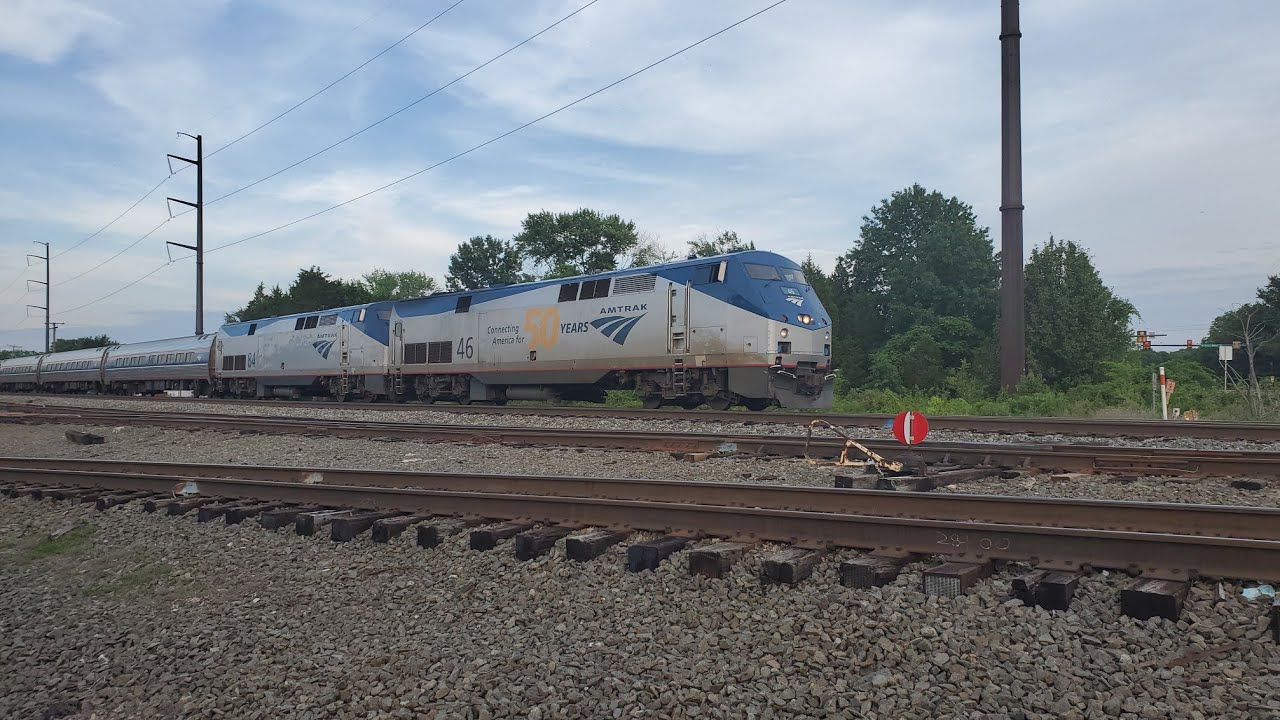 The Crescent Limited with Amtrak 46 (Connecting America for 50 years ...