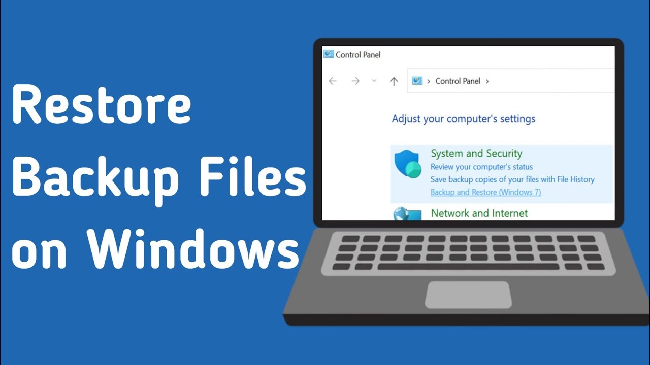 How to Restore Backup Files on Windows 11/10 (EASY) - YouTube