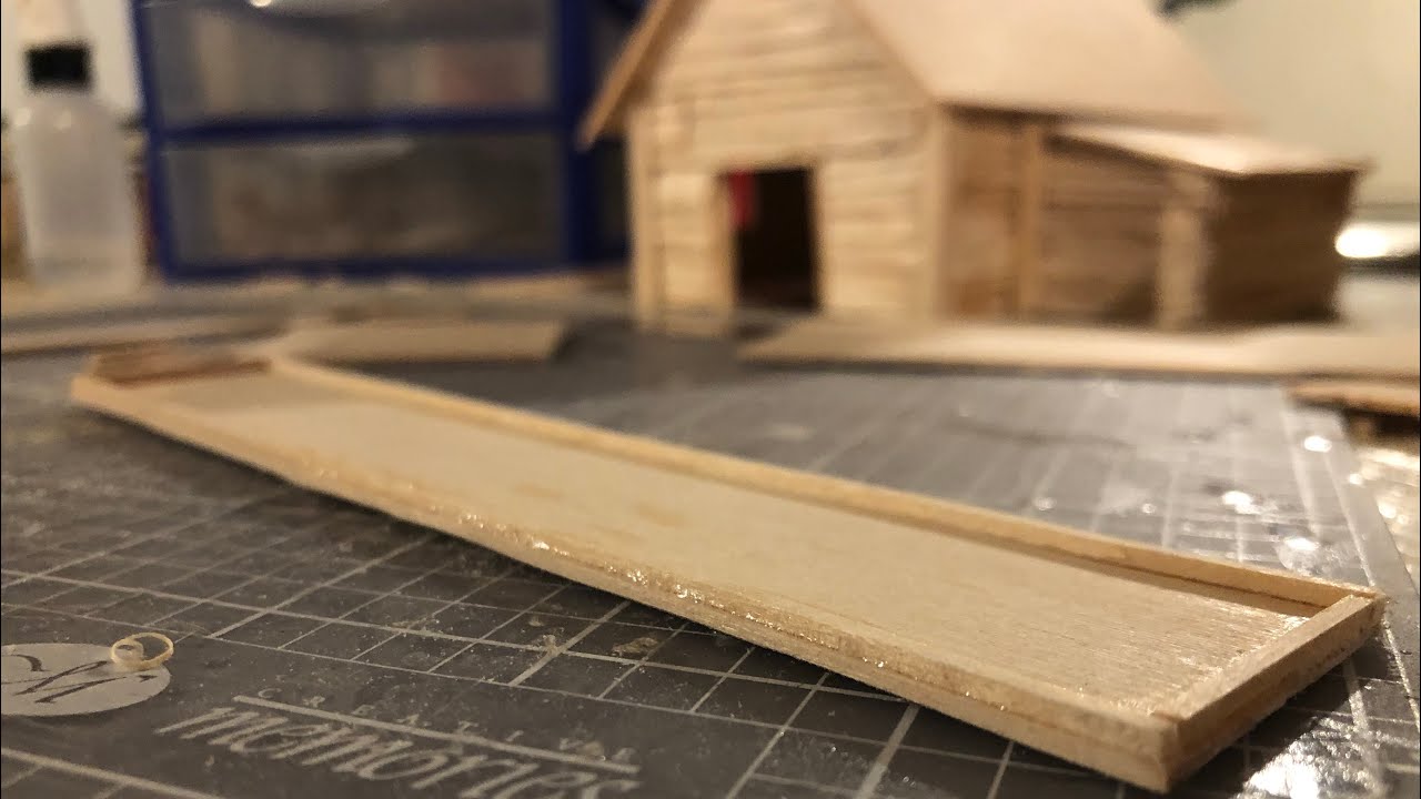 How To Make An Ho Scale Loading Dock? Part 1 - YouTube