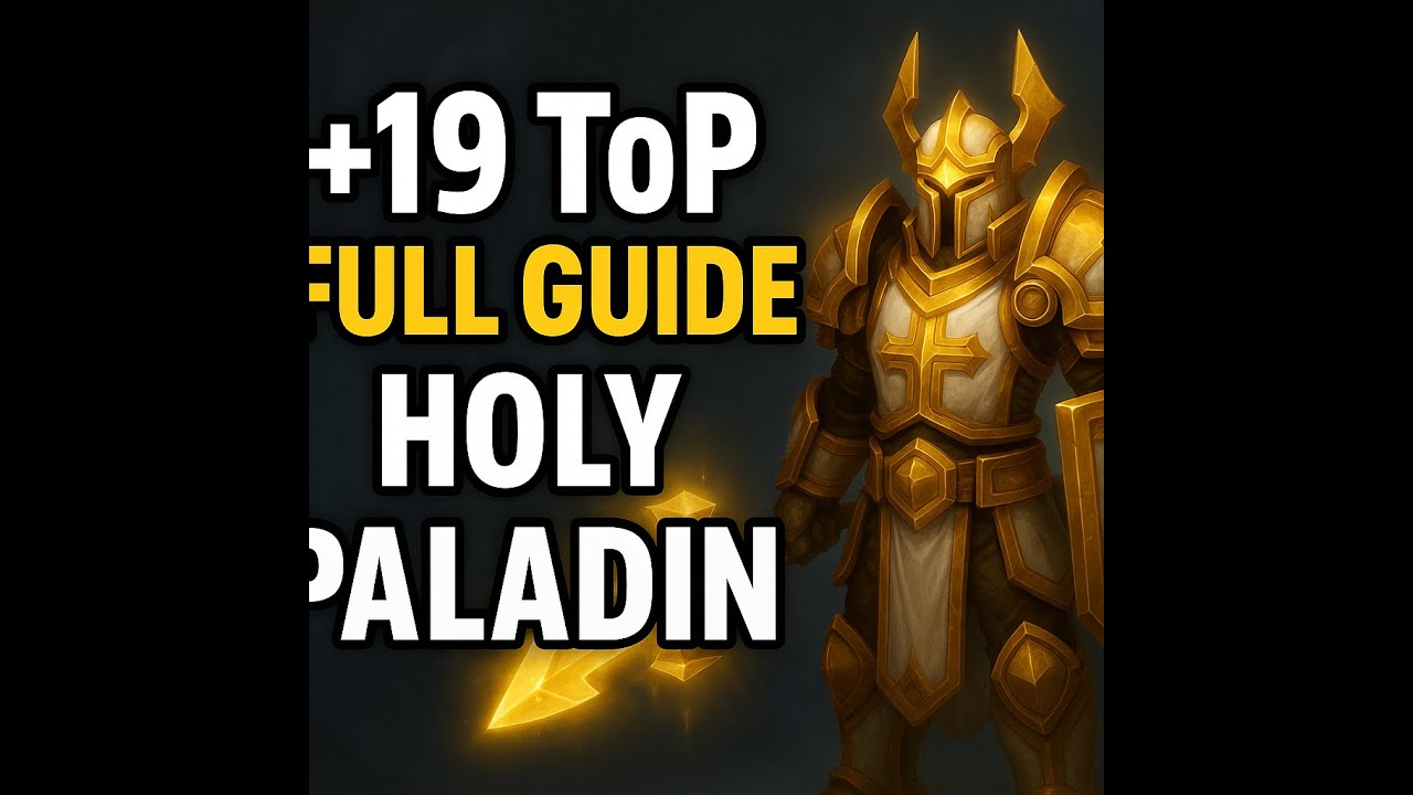 How to Heal +19 Theater of Pain as a Holy Paladin (Mythic+ Guide) - YouTube