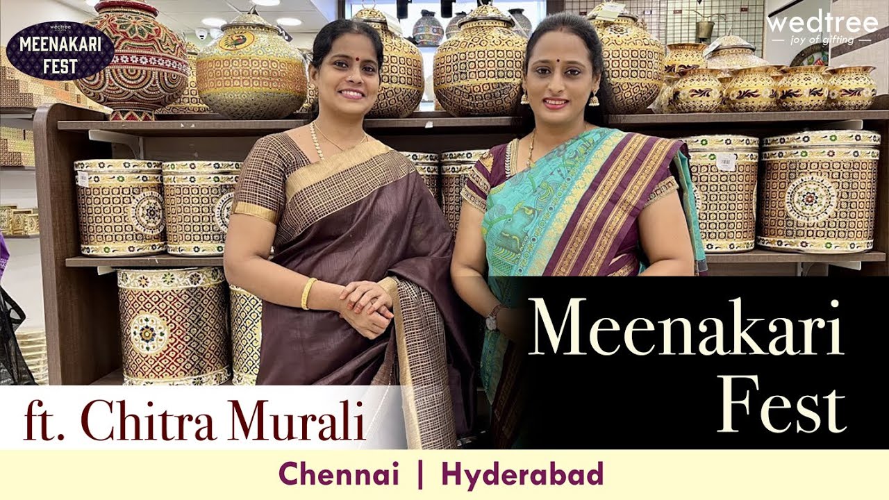 Meenakari Fest | Wedtree | Flat 10% Off | Ft. Chitra Murali - YouTube