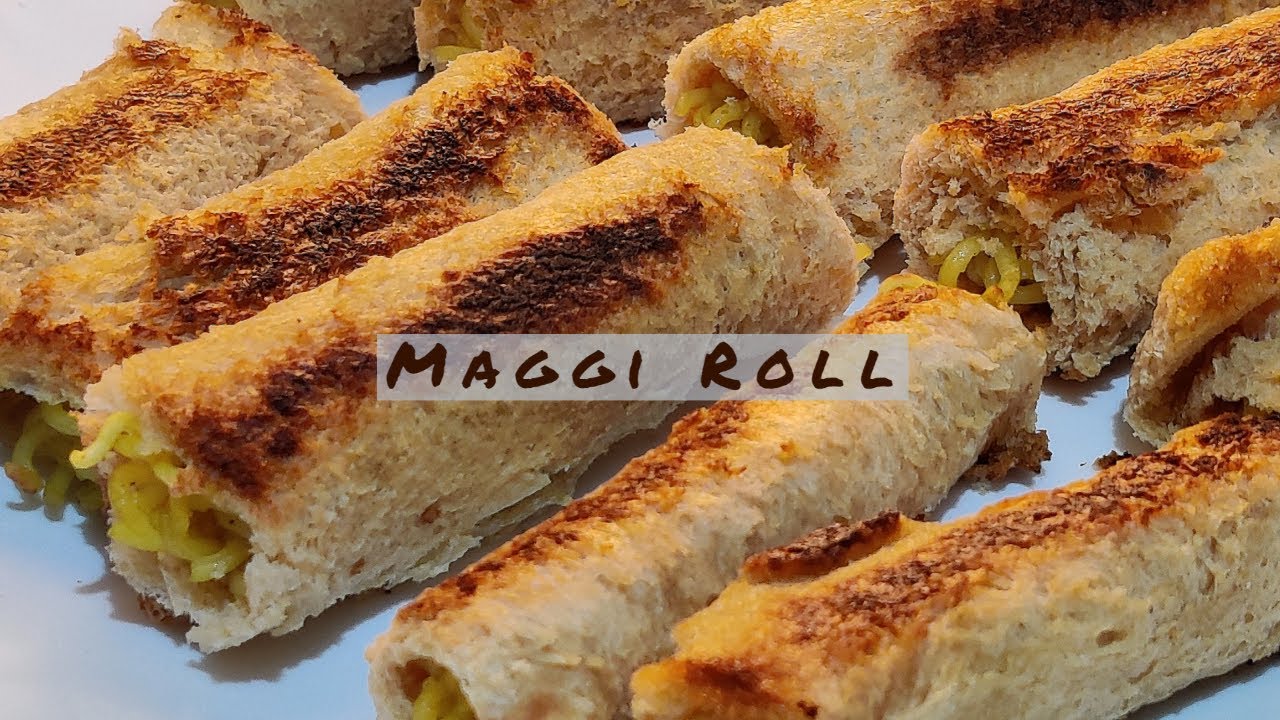 Maggi Roll | 10 Minutes Snacks Recipe | Bread and Maggi - YouTube