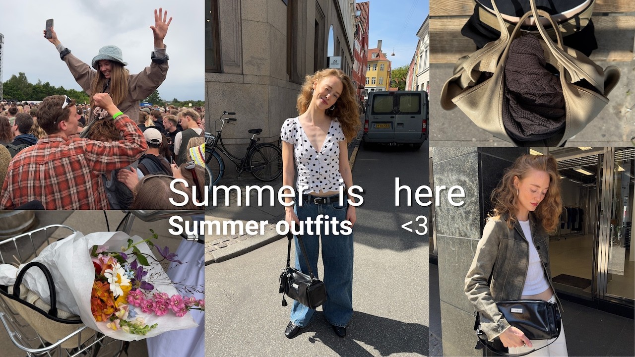 Vlog // Outfits, festival and summer days - YouTube