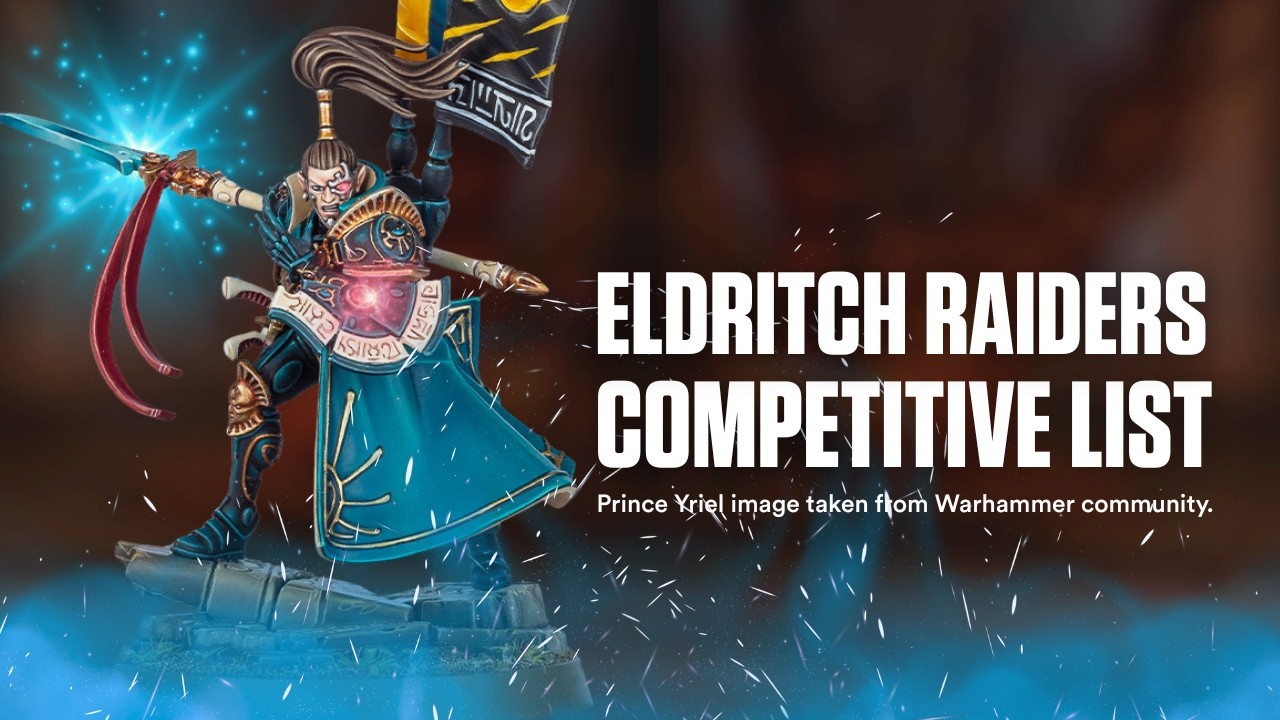 Eldritch Raiders List: Aeldari 500 Worlds Example List - YouTube