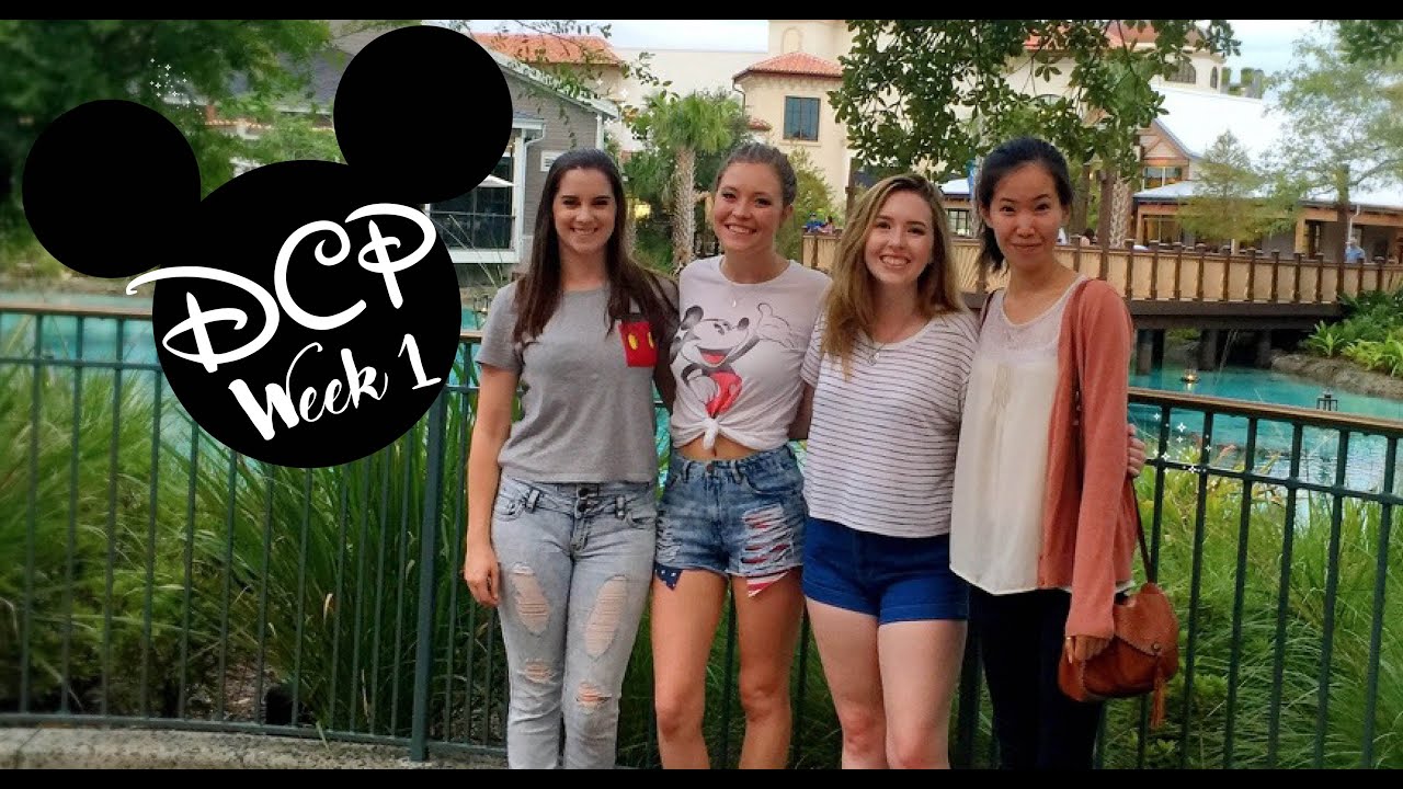 Disney College Program Week 1 - YouTube