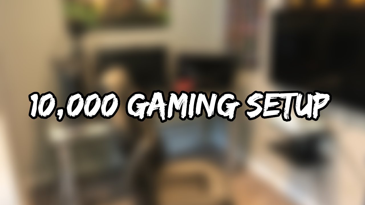 MY $10,000 GAMING SETUP! - YouTube
