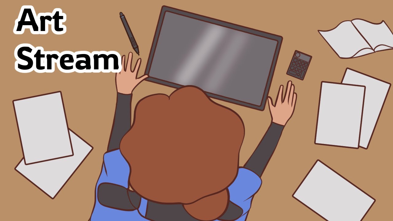 【ART STREAM】Working on thumbnails! - YouTube