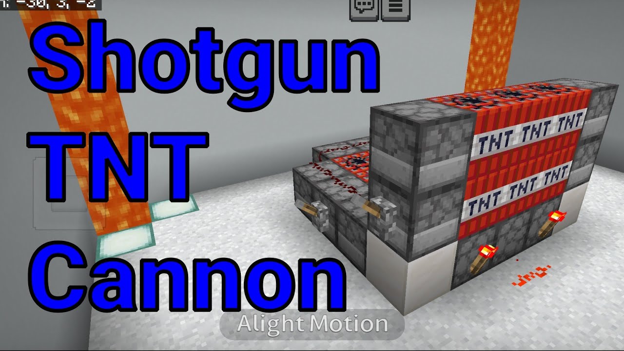 How to make Shotgun TNT Cannon (Powerful) - YouTube