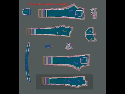 How to Basic Pattern Making - YouTube
