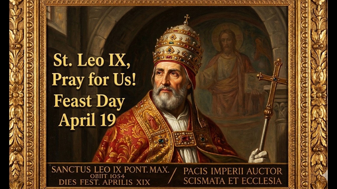 POPE St LEO IX Involved with the Great Schism of 1054 - Established ...