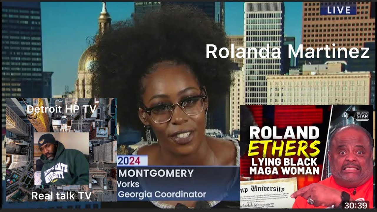 Roland Martin attempts to destroy Michaelah Montgomery for the ...